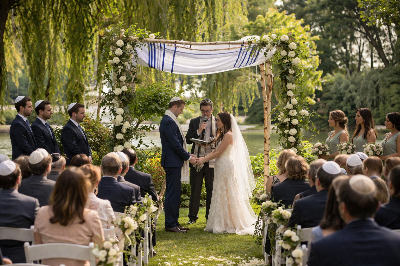 Outdoor Jewish Wedding Ceremony Ideas | Rabbi Ronald Broden